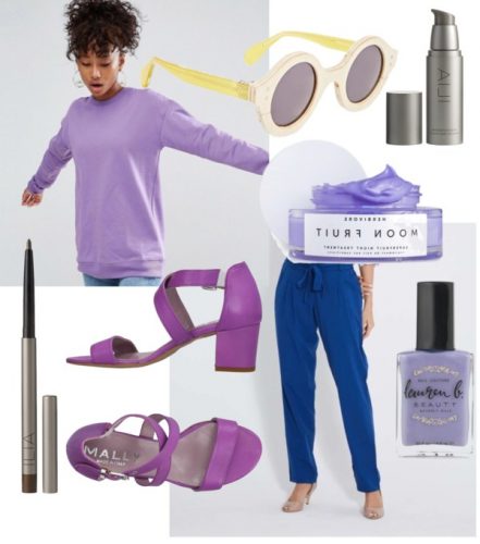 Sustainable Outfits | 50 Shades of Purple Color Matching